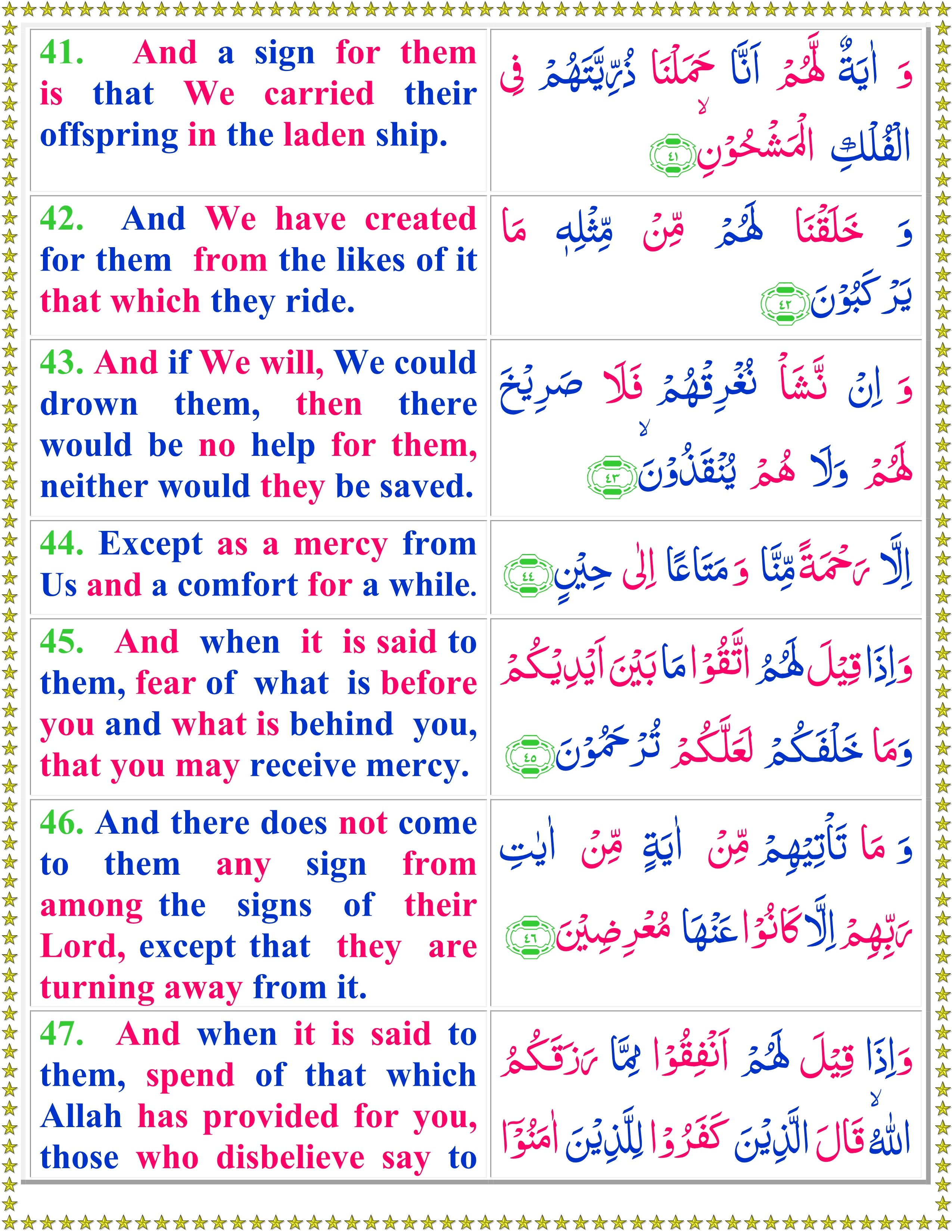 Surah Yaseen English Quran O Sunnat Surah Yaseen English Quran O Sunnat