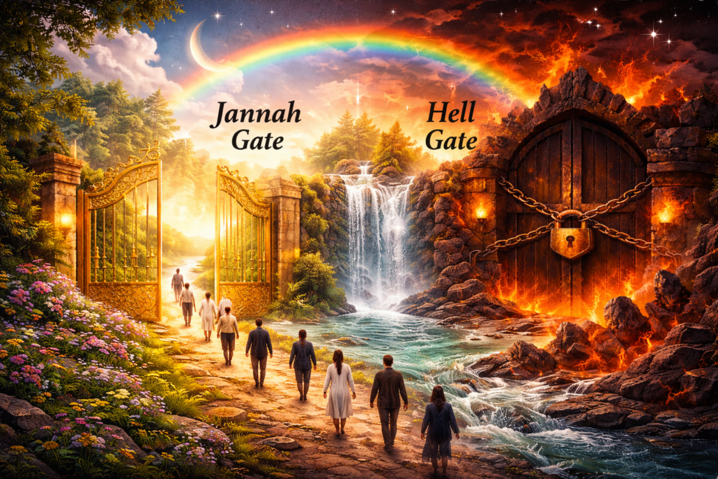 Open Gates of Jannah and Closed Gates of Hell in Ramadan - Quran o Sunnat